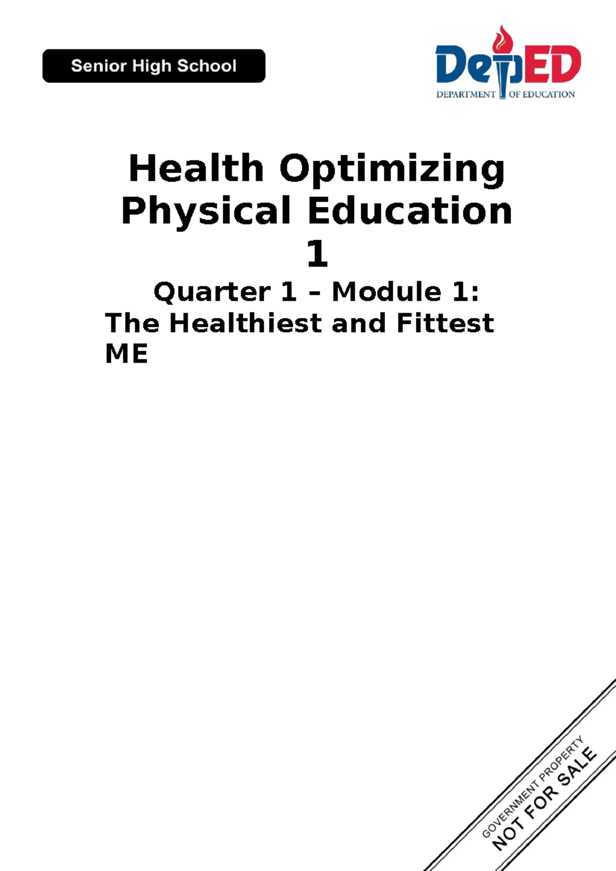 HOPE1 q1 mod1 The Healthiestand Fittest ME-08082020 - Health Optimizing ...