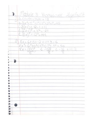 Module 5 homework - PS 201 - Studocu