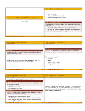 Formulas - Formula - STAT 1000 Formula Sheet 1. LF = Q 1 1 ⇥ IQR 2. UF ...