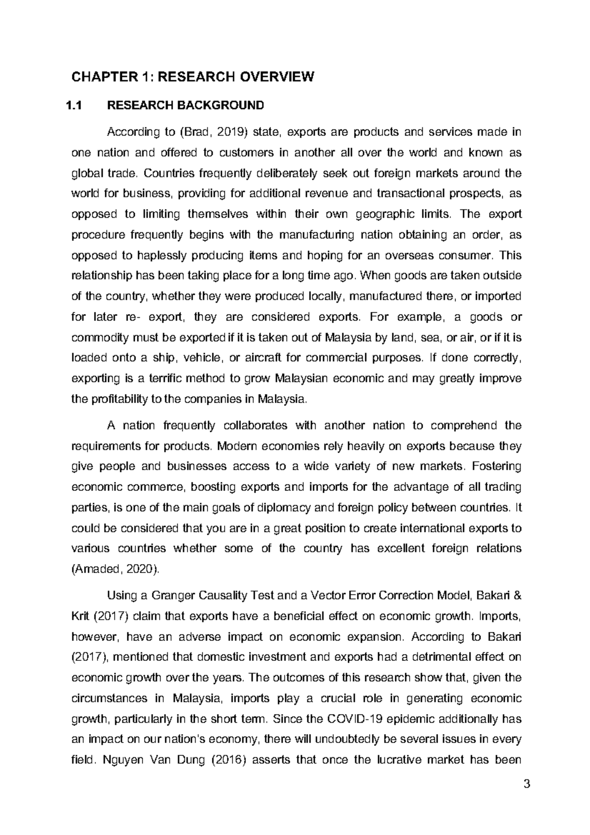 CHAPTER 1 MGT657 - CHAPTER 1: RESEARCH OVERVIEW 1 RESEARCH BACKGROUND ...