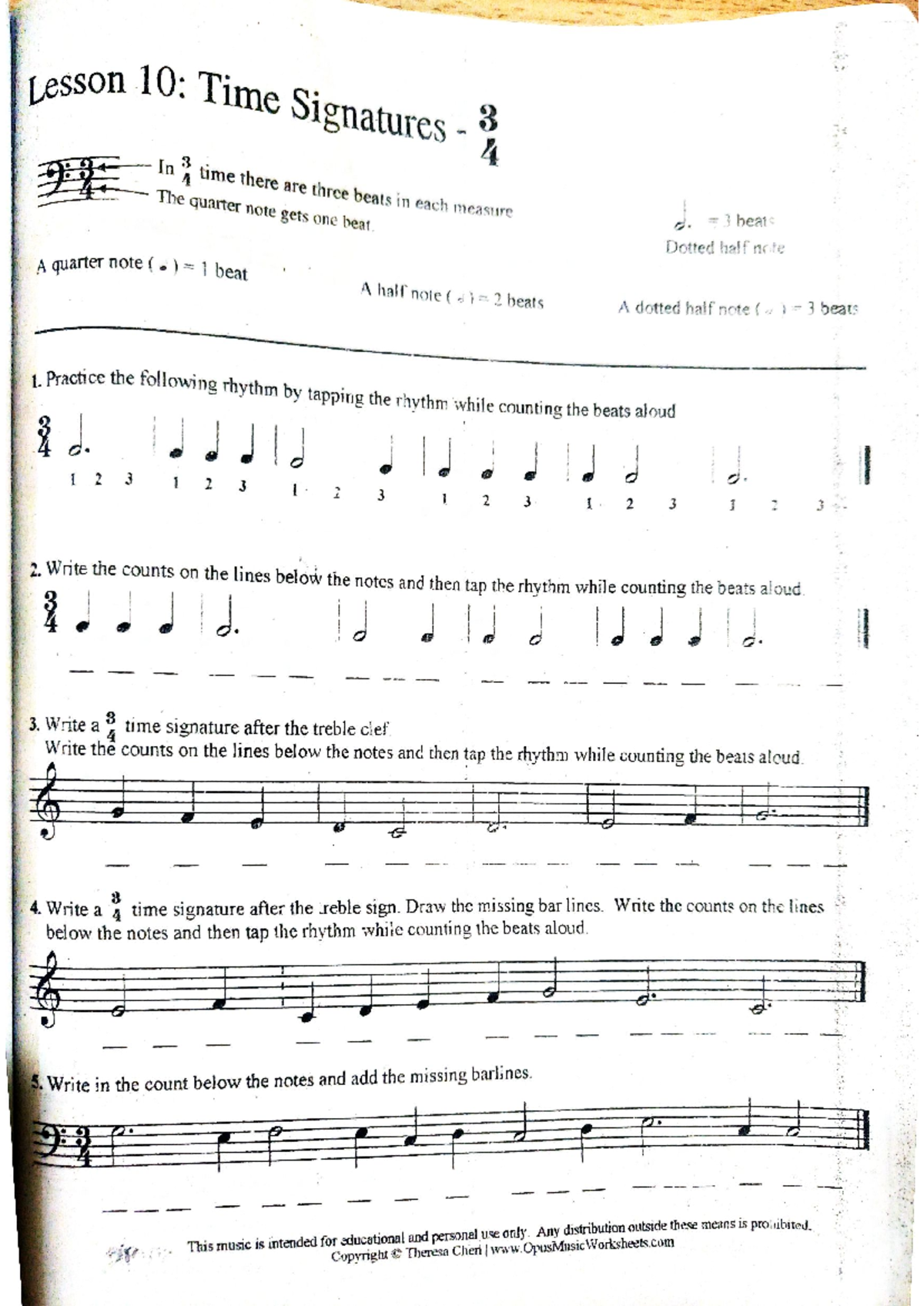 TIME Signatures - For SPA vocal music - Vocal Music 8 - Studocu