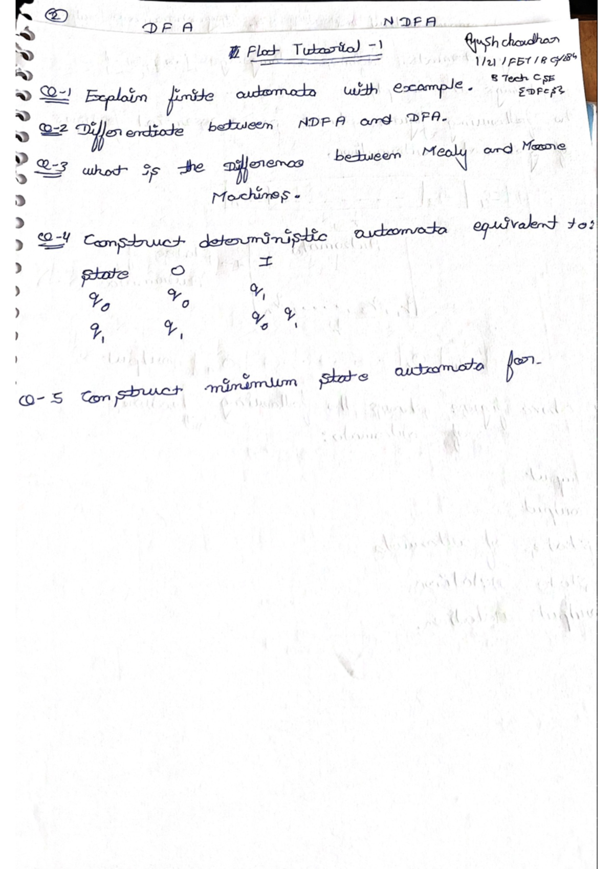 Ayush 284 FLAT Assignment-1 - LLB - Studocu