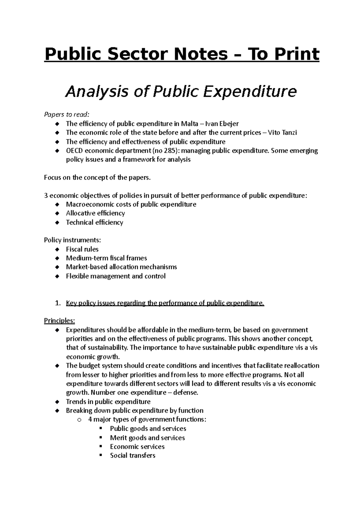 Public-Sector Notes to print - Public Sector Notes – To Print Analysis ...