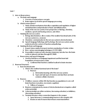 Unit 5 - unit 5 notes from online lecture videos (with quiz answers ...