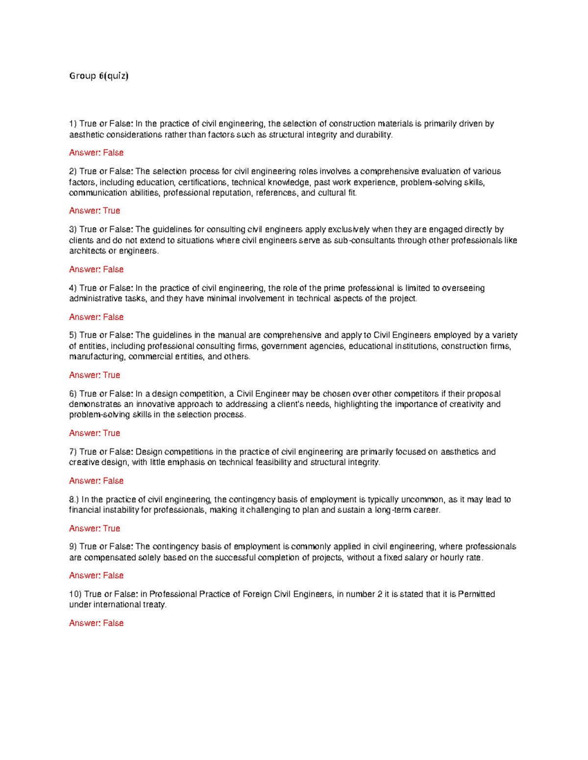 COMMUNIZATION Quiz - Group 6(quiz) True or False: In the practice of ...