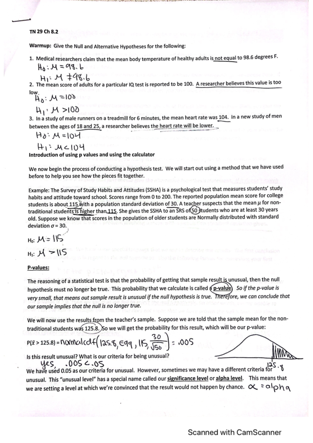 Teaching notes ch.8 - STAT 1401 - Studocu