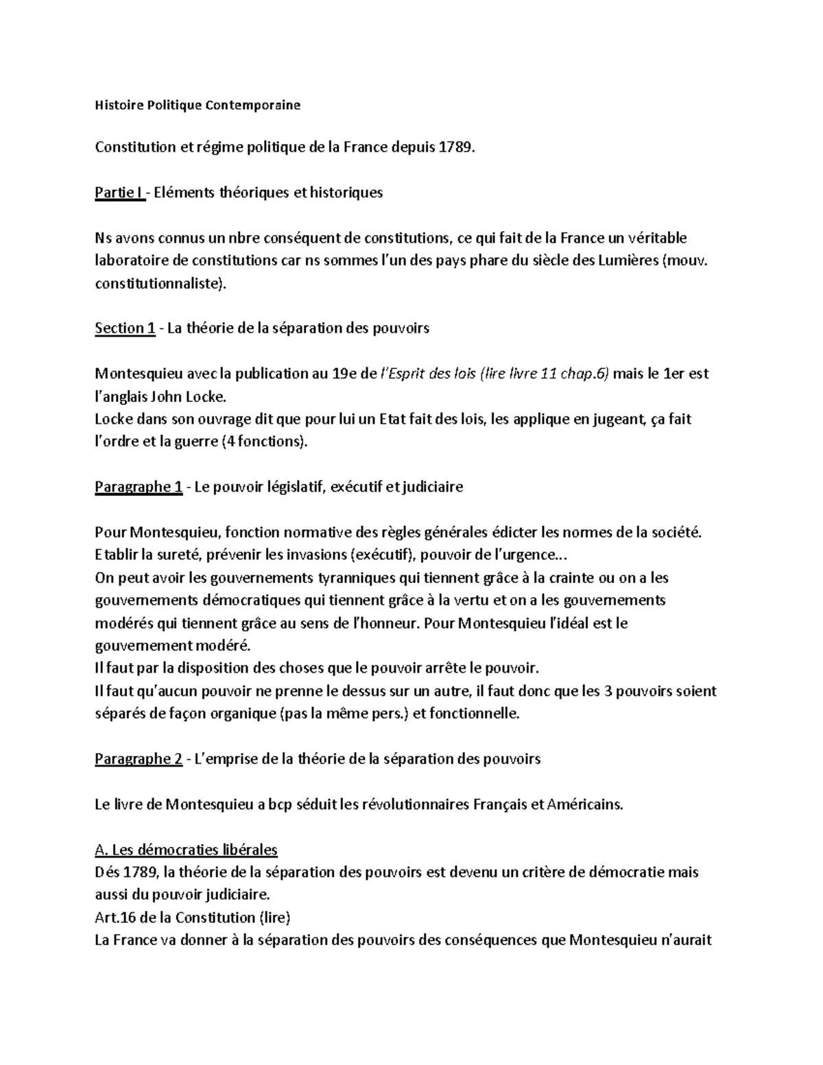 Histoire Politique Contemporaine - Warning: TT: undefined function: 32 Warning: TT: undefined ...