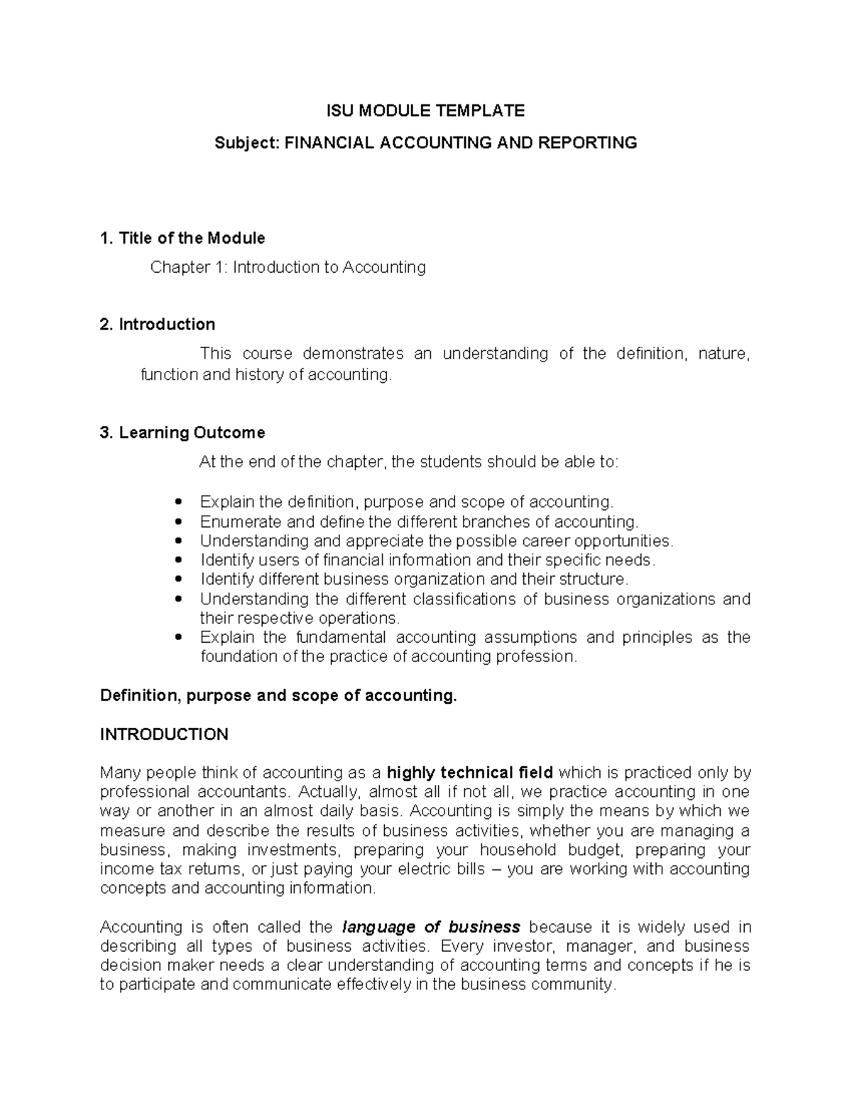 Chapter-1-FAR - This is lecture notes in Financial Accounting and ...
