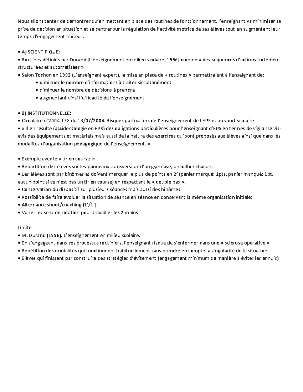 Argument enseignement 1 - Warning: TT: undefined function: 32 Warning: TT: undefined function ...