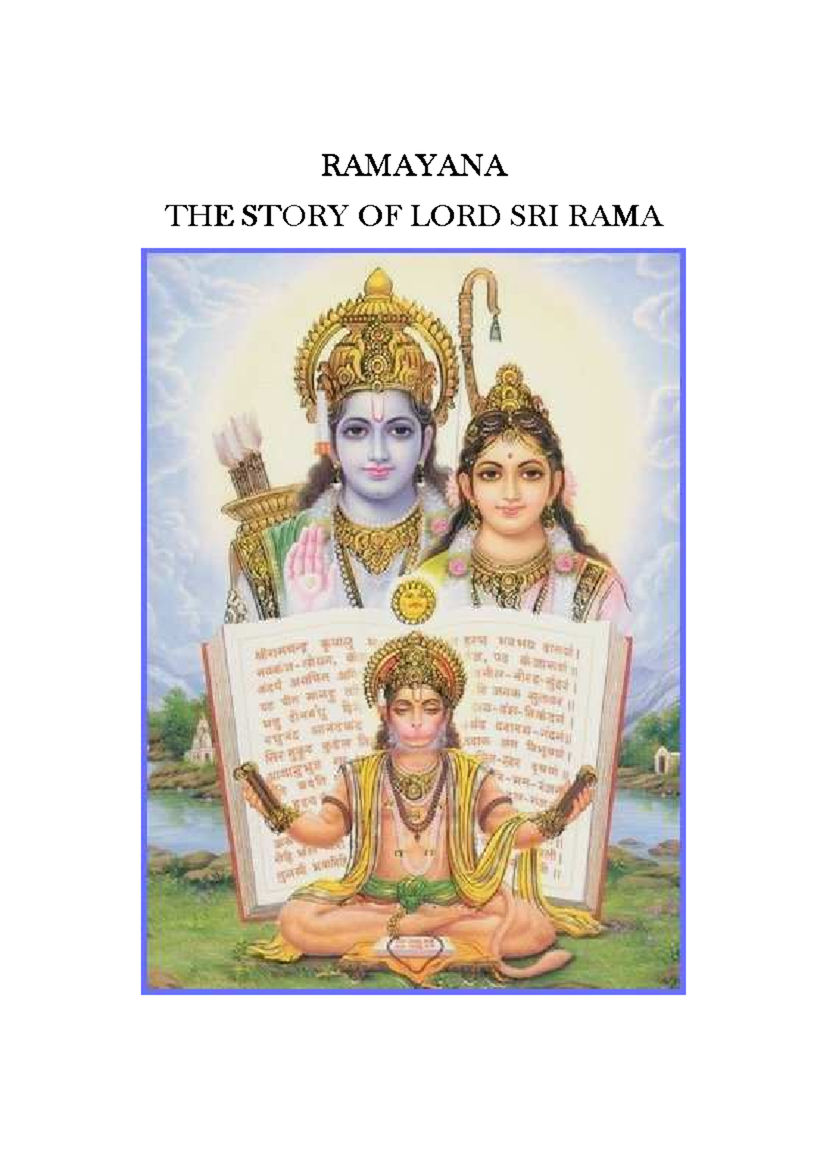 Ramayana Story - Picture Form - RAMAYANA RAMAYANARAMAYANA RAMAYANA THE ...