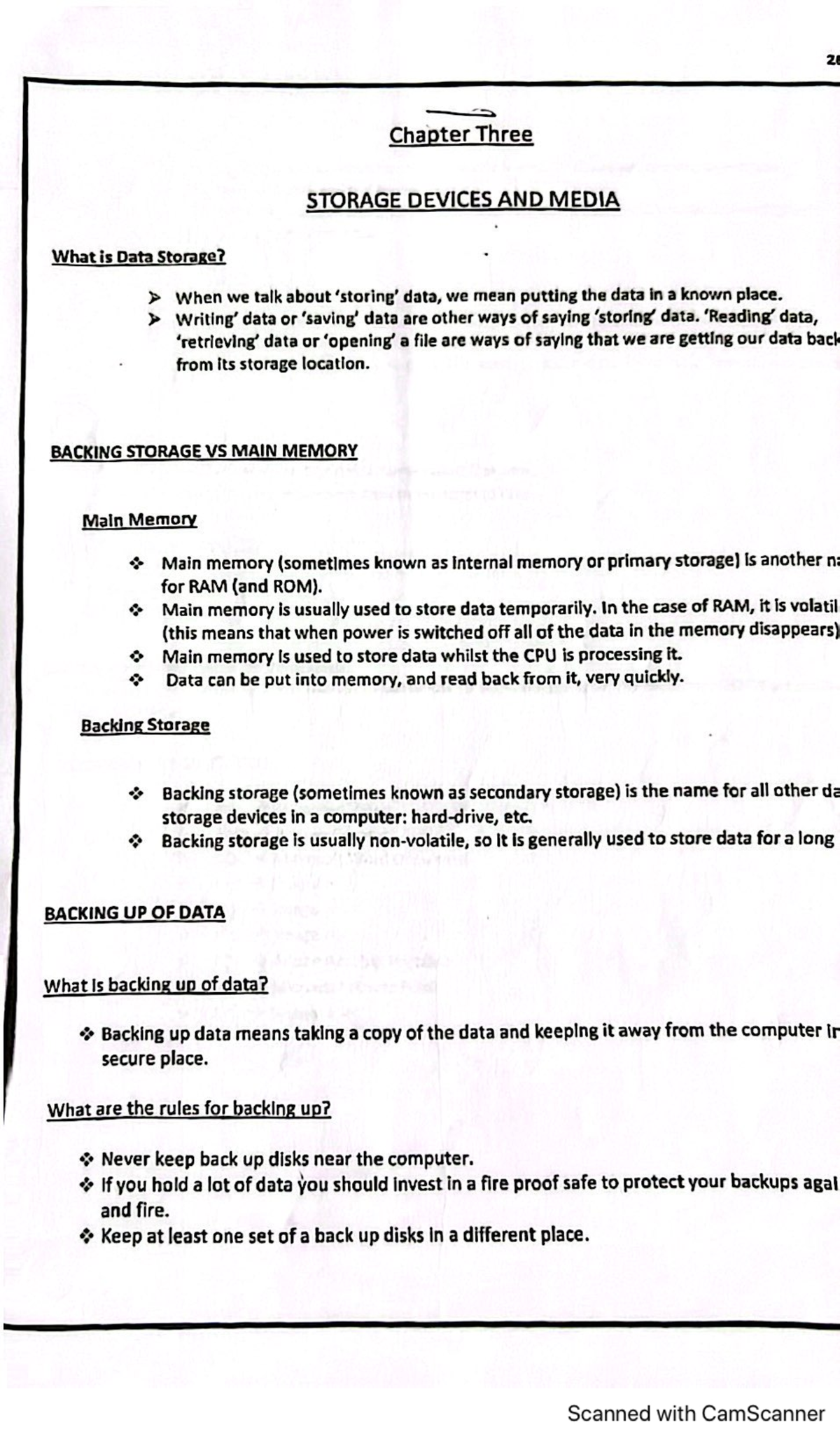 Chapter 3 - ICT Theory All IG - computer science - Studocu