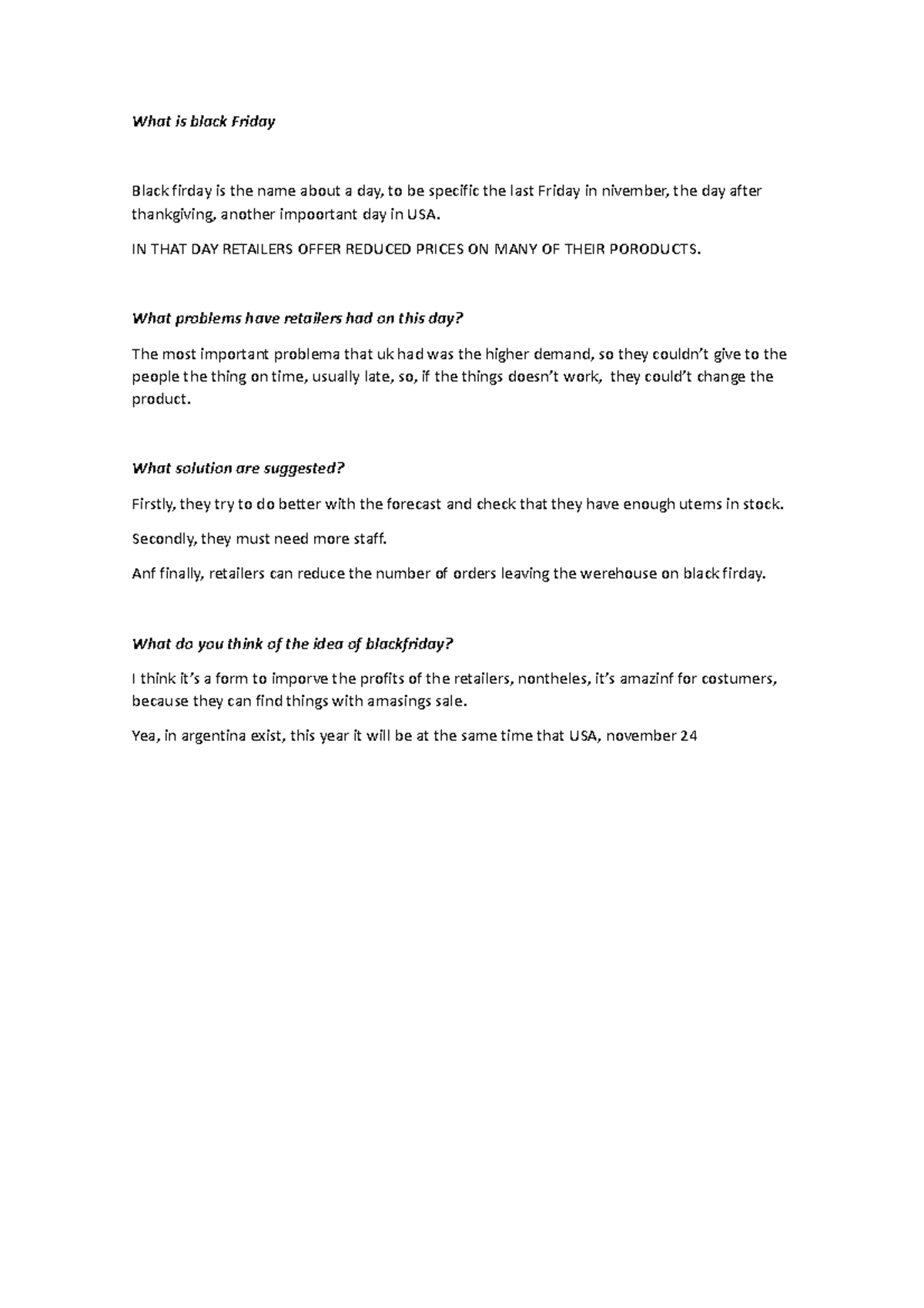 What is black Friday - What is black Friday Black firday is the name ...