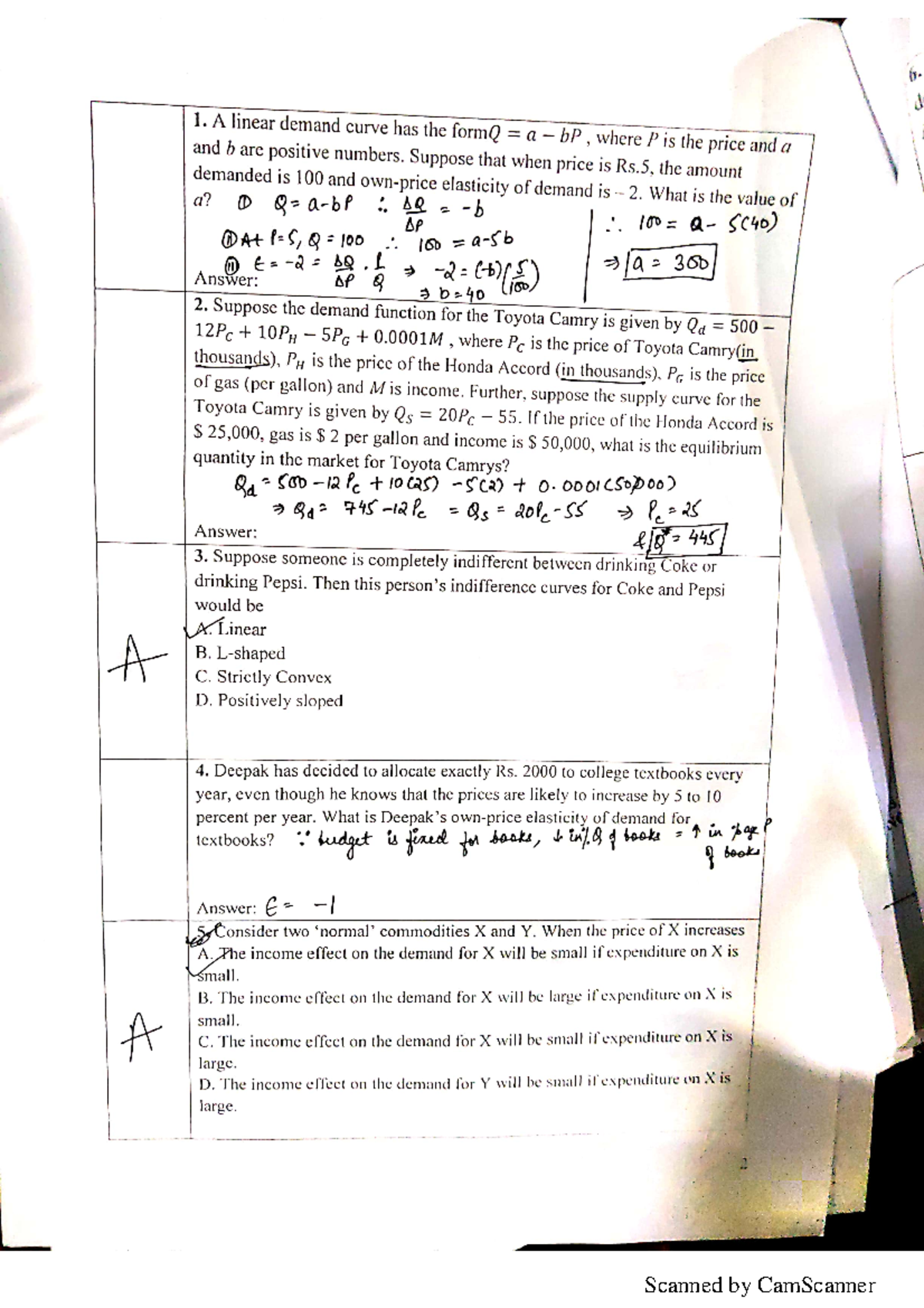 Exam 14 August 2019, questions and answers - Macro Economics - Studocu
