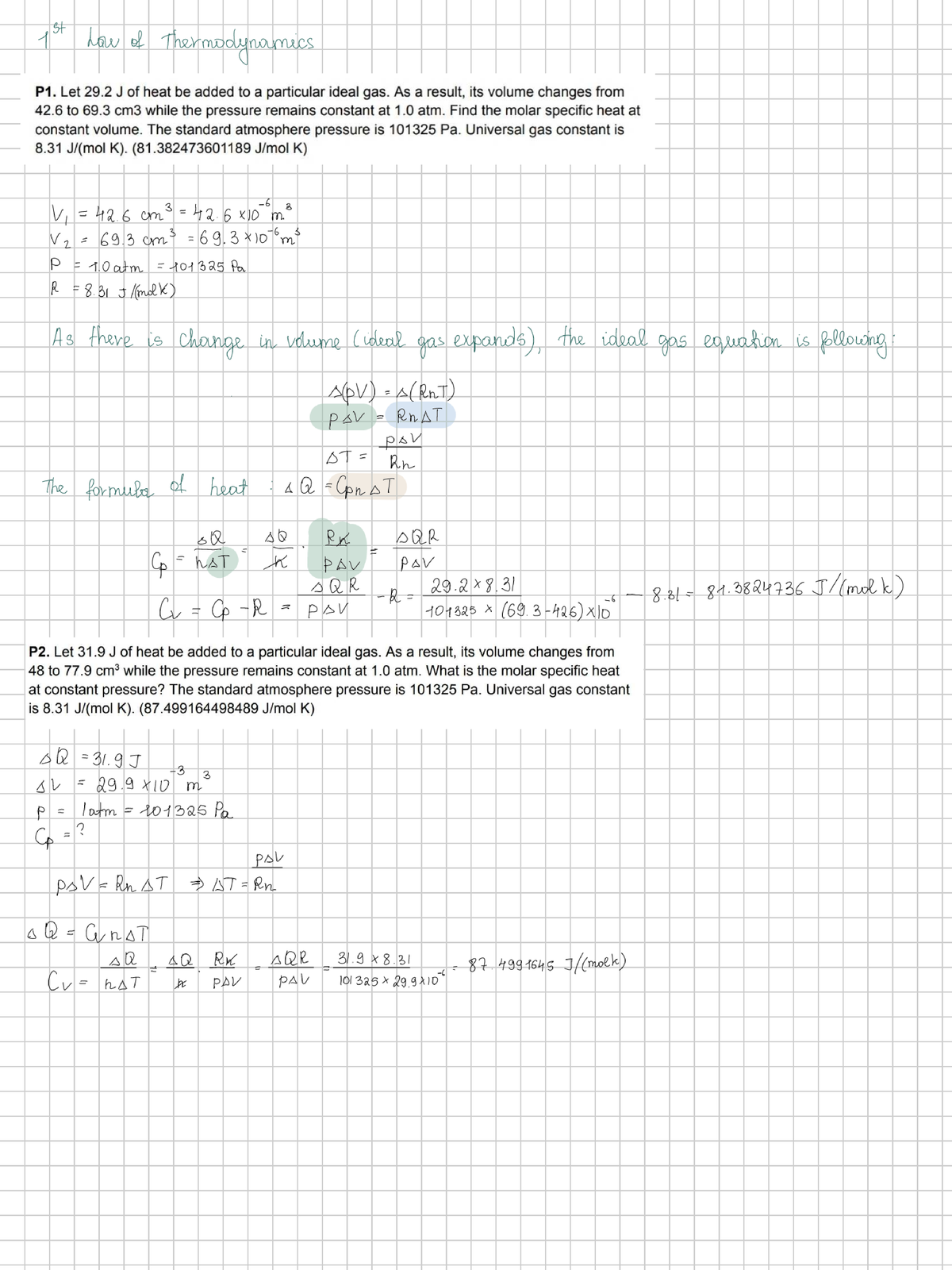 Phys 161 - Answers - Physics for Scientists snd Engineers I - Studocu