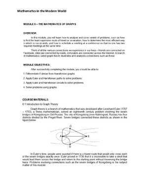 MMW- Module 2 - MODULE 2 Mathematical Language and Symbols ...