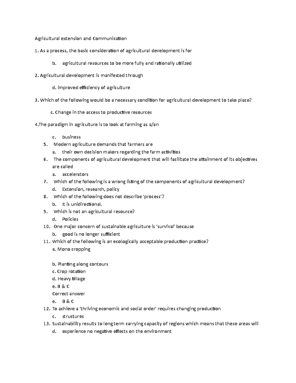Agricultural ex-WPS Office - Agricultural extension and Communication ...