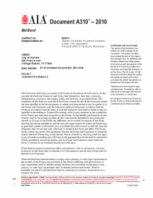 J - Humble Fire Station No. 2 Addendum No. 5 Specifications (1) (1) - 2-21- Addendum No. 5 ...