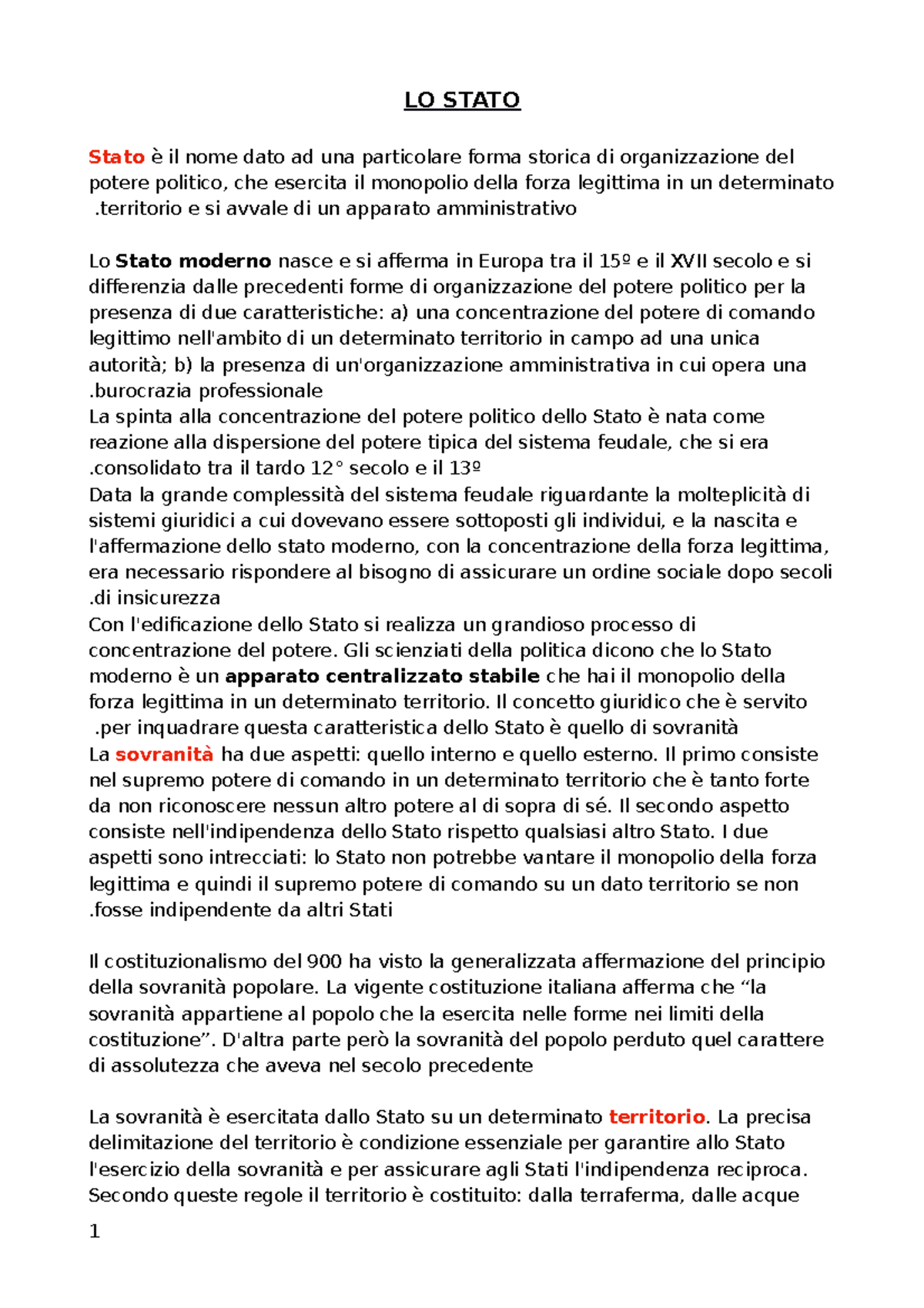 Diritto Pubblico - E' un riassunto che segue i punti importanti ed ...