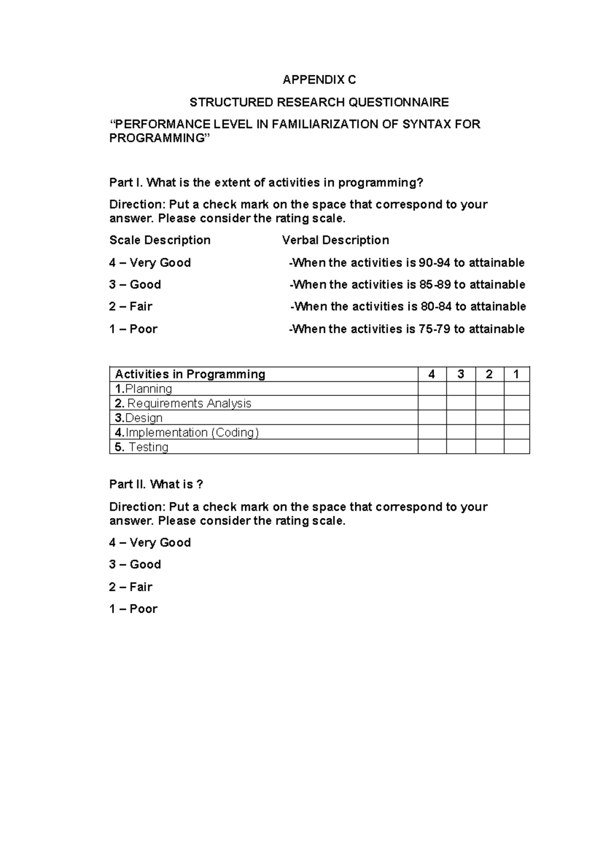 Appendix C PR 2 - .for unlock hehe - APPENDIX C STRUCTURED RESEARCH ...