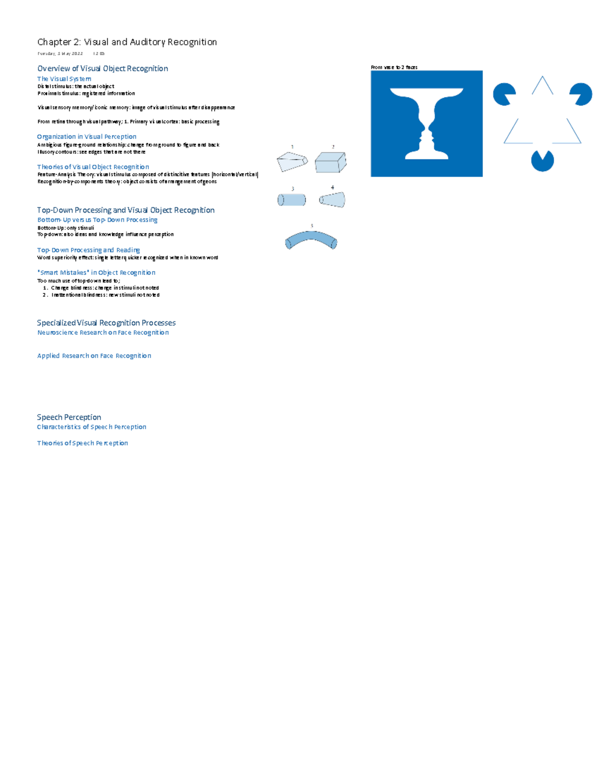 Thinking and Deciding Samenvatting - Overview of Visual Object ...