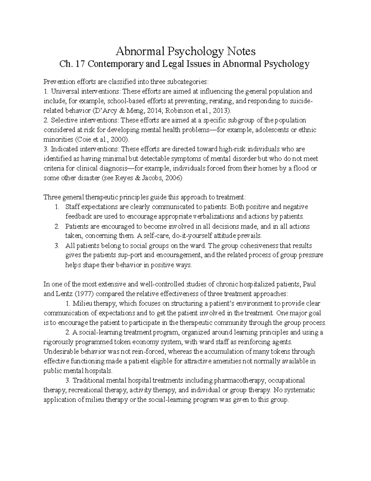 Abnormal Psychology 18th Edition Apa Citation