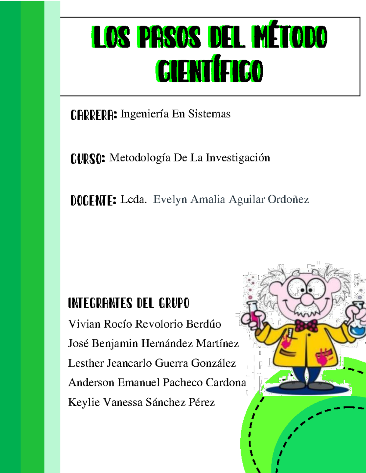 Los Pasos Del Método Científico - Los pasos del método científico Los ...