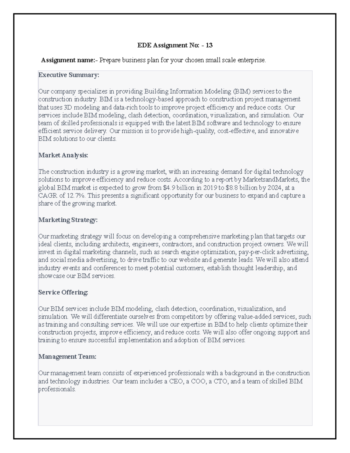 Assignment-13 - hi its me - EDE Assignment No: - 13 Assignment name ...