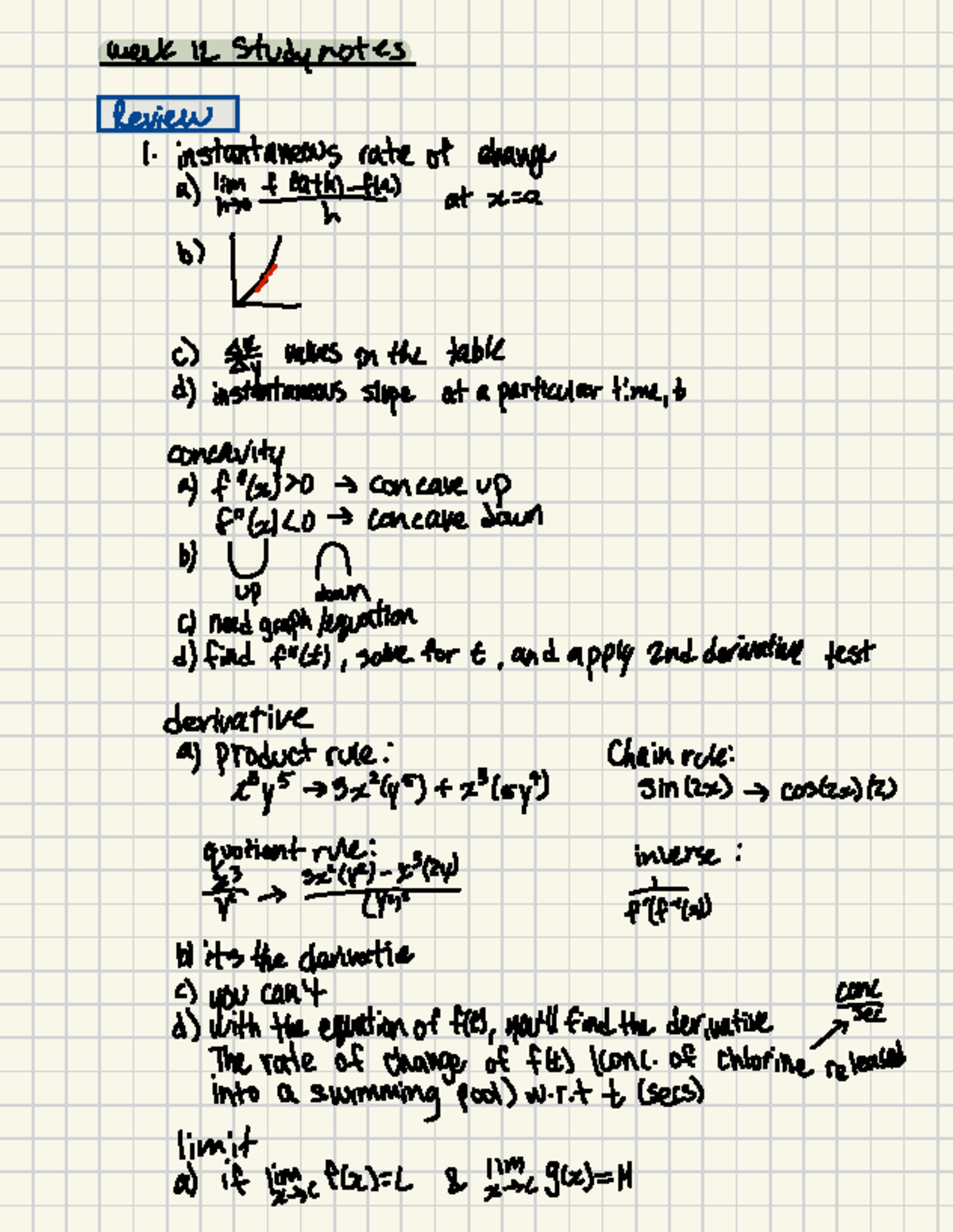 Week 12 Study Notes - word count - week 12 Studynotes Review 1 ...