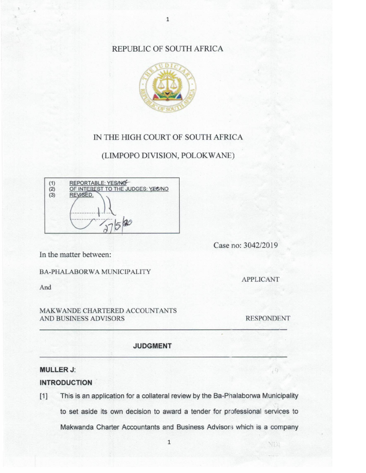 28 - Case law - CSL2601 - Studocu