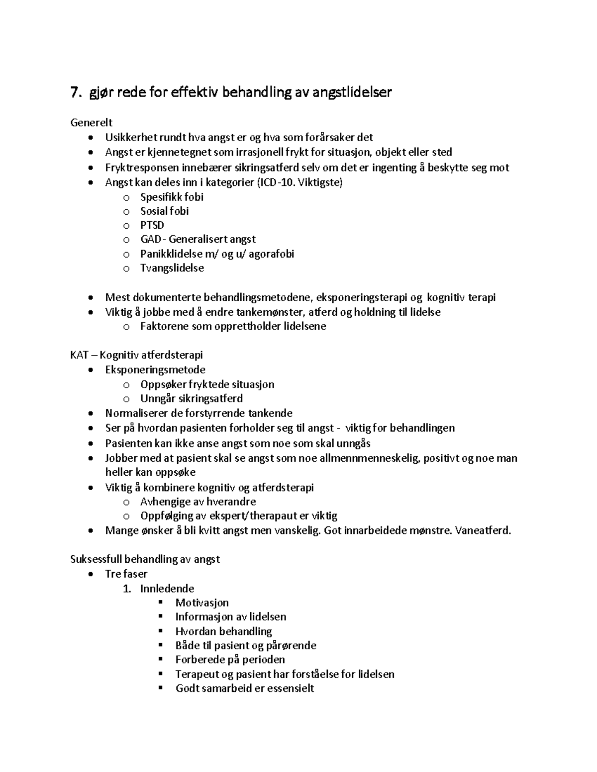 Notater psykiske lidelser - Warning: TT: undefined function: 32 Warning: TT: undefined function ...