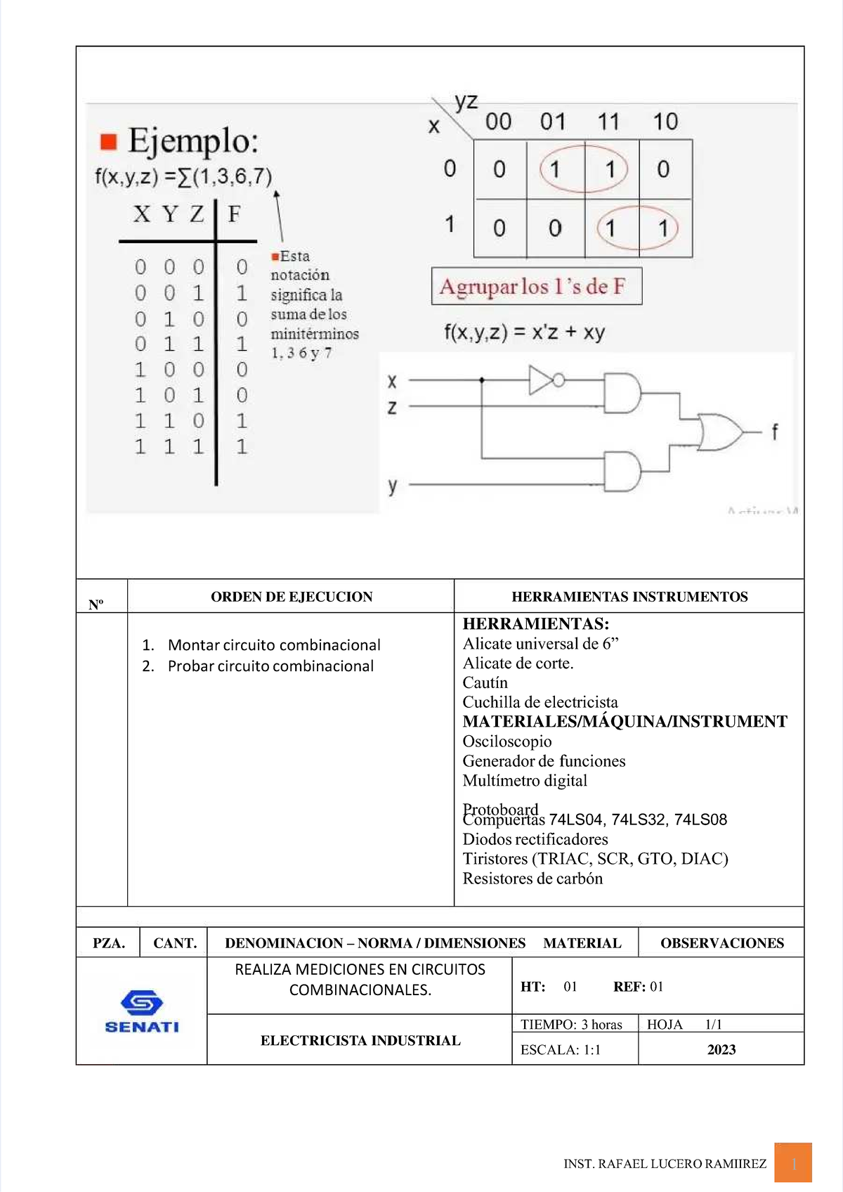 Pdf-tarea-9-realiza-mediciones-en-circuitos-combinacionales compress - NºNº ORDENORDEN DEDE ...