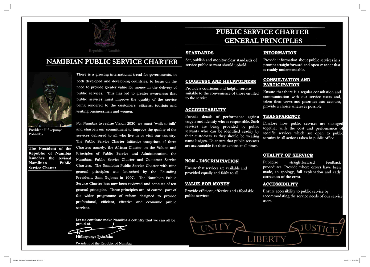 Public-Service-Charter - Education, secondary - PPublic Service Charter ...