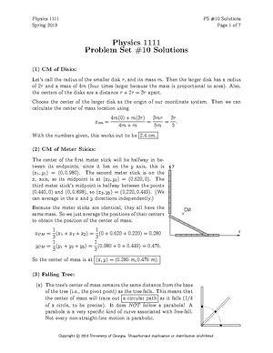 PHYS 1111 Aug 22 - KK Mon - PHYS 1111 - PHYS 1111 Aug 22 Monday, August ...