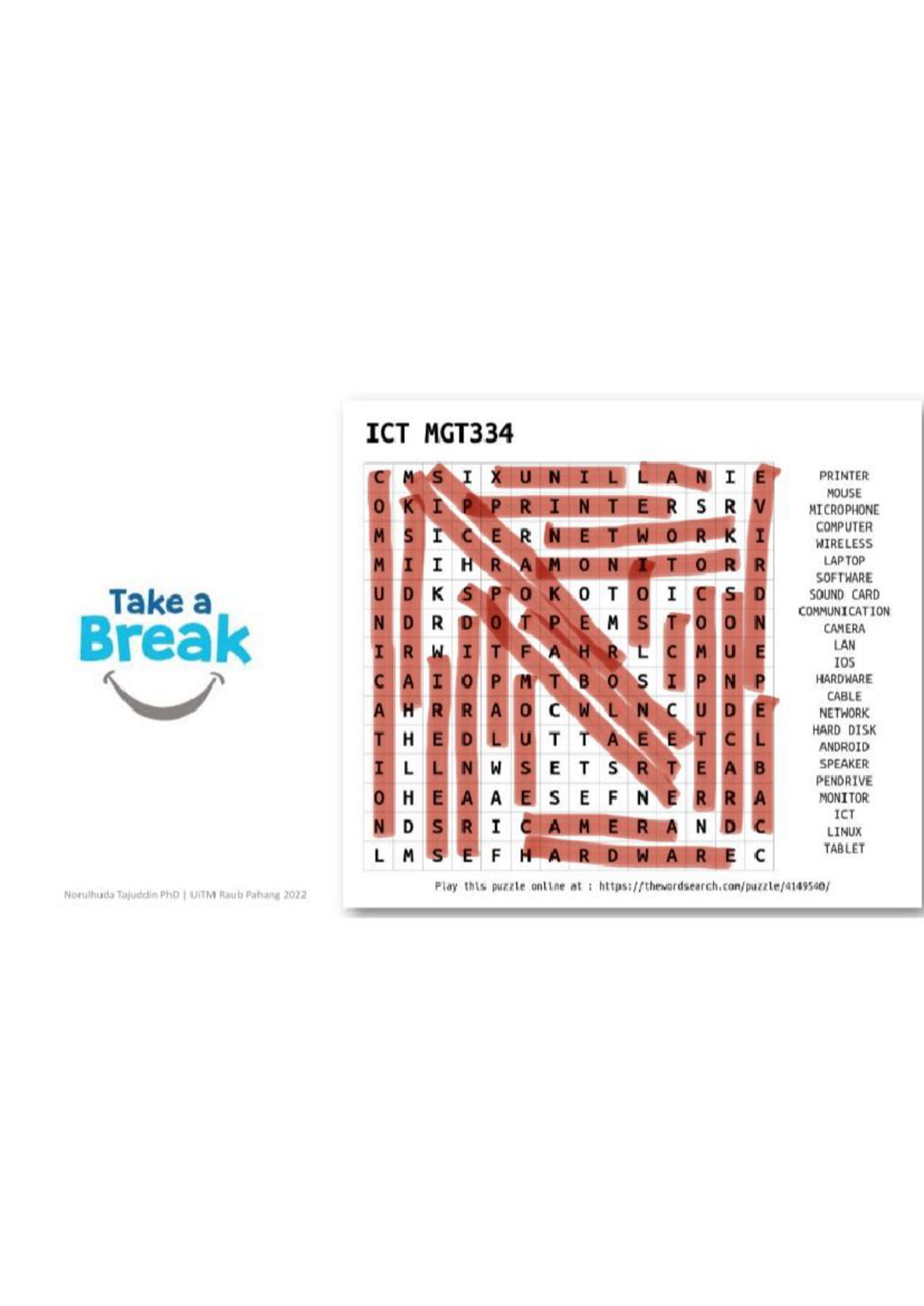Week 2 Word Puzzle MGT334 - Business studies - Studocu