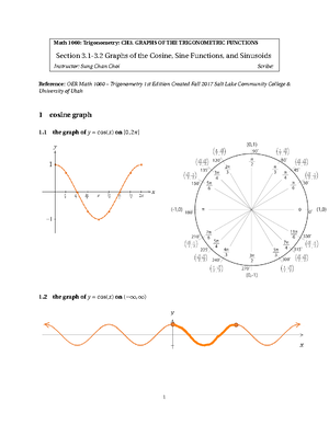 Solving equations involving a single trigonometric function - Math 1060 ...