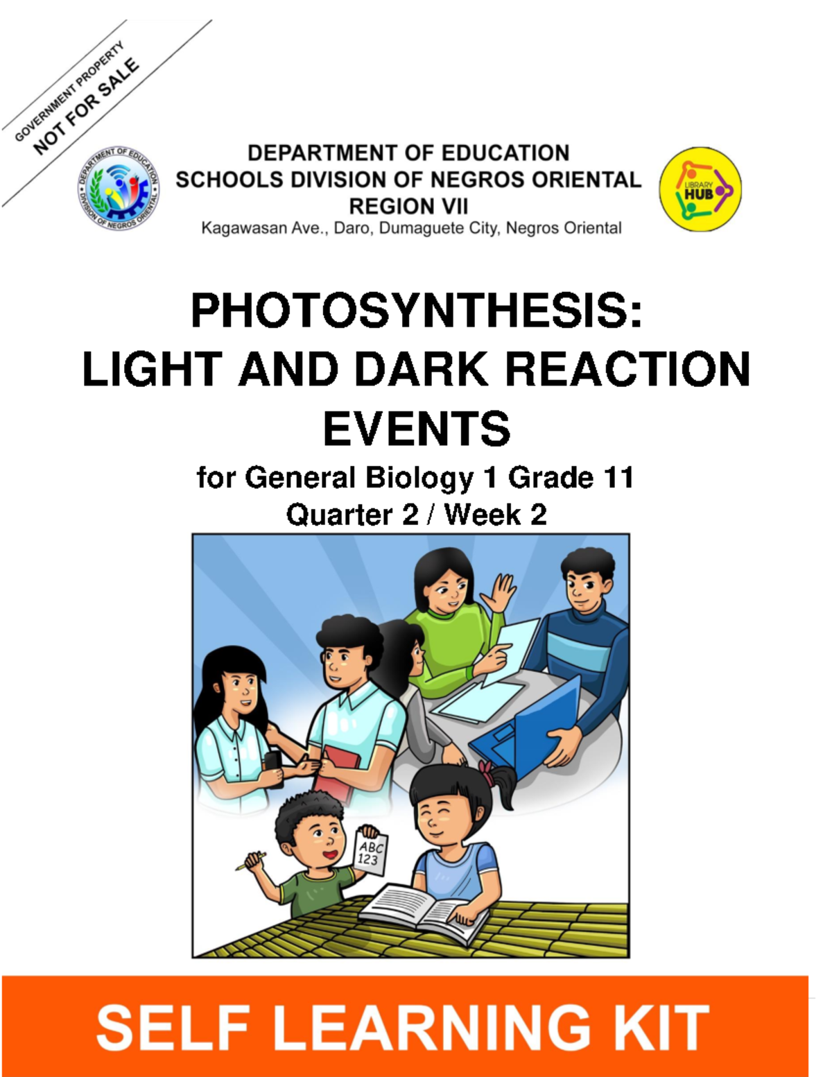 General Biology - Q2 - WEEK 2 - PHOTOSYNTHESIS: LIGHT AND DARK REACTION ...