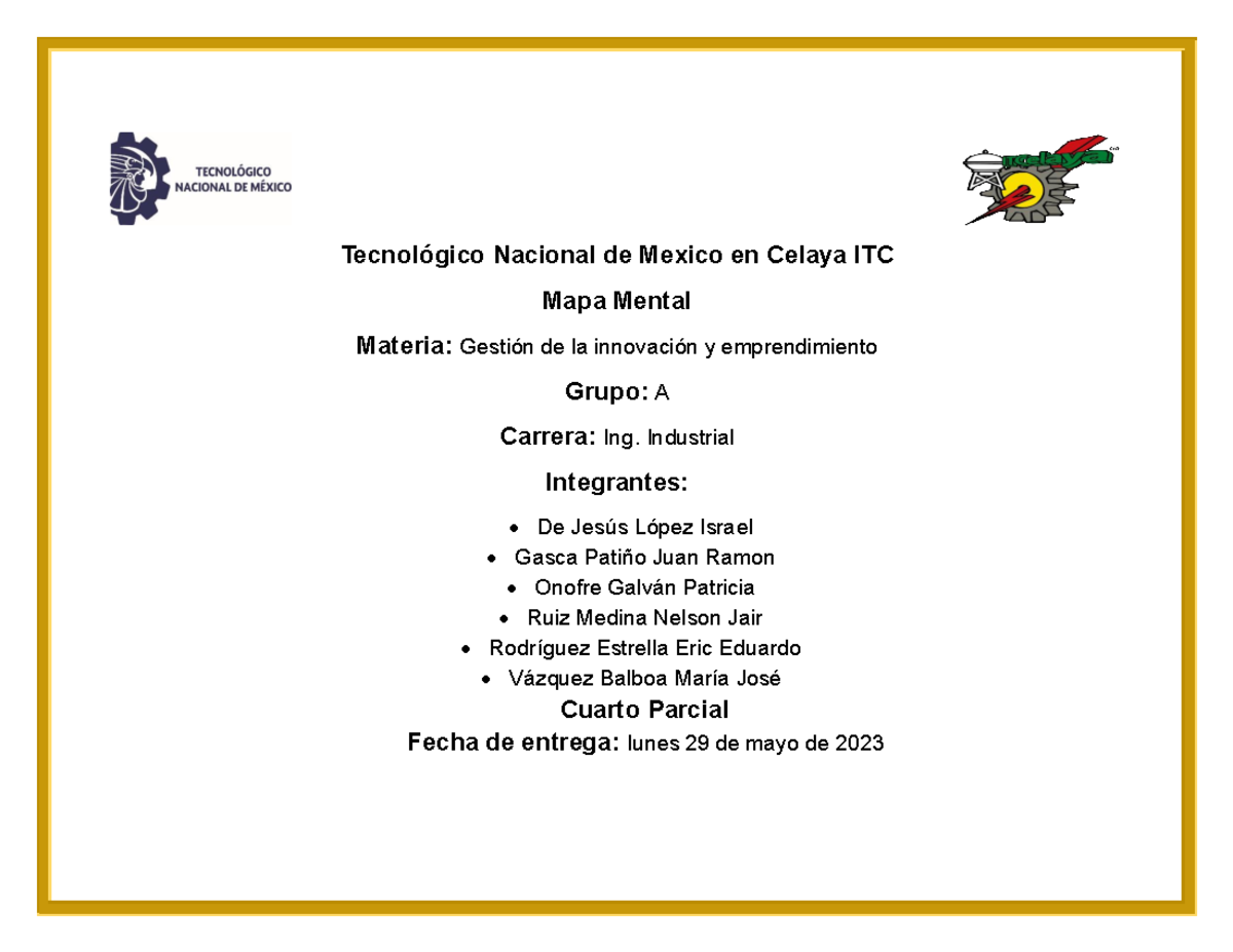 Gestión del capital humano - Tecnológico Nacional de Mexico en Celaya ITC - Studocu