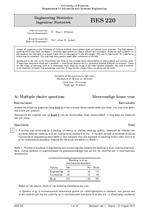 BES 220 Cheat Sheet Formula's - BES220 Cheat Sheet THEMEI Proportion ...