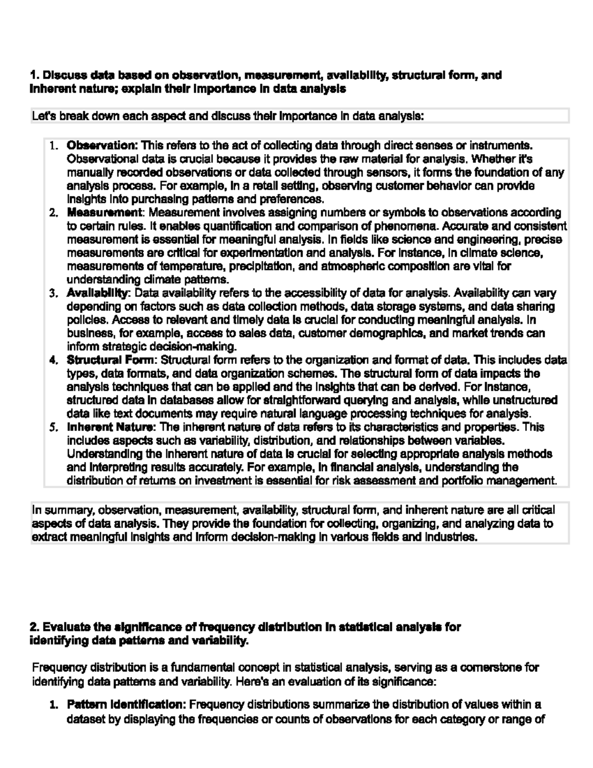 Excel - Artificial intelligence and data science - Studocu