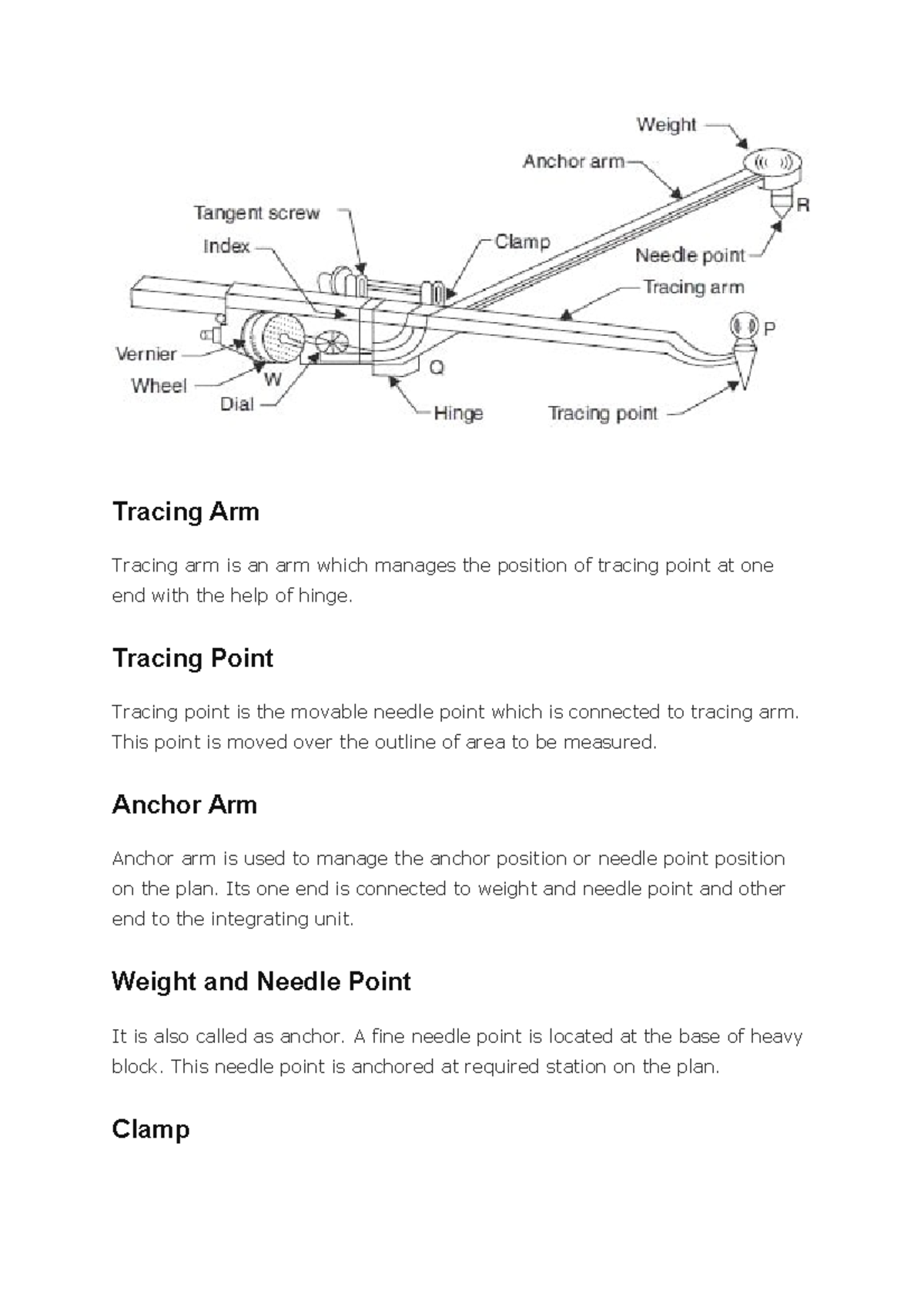 Me lab - Tracing Arm Tracing arm is an arm which manages the position ...