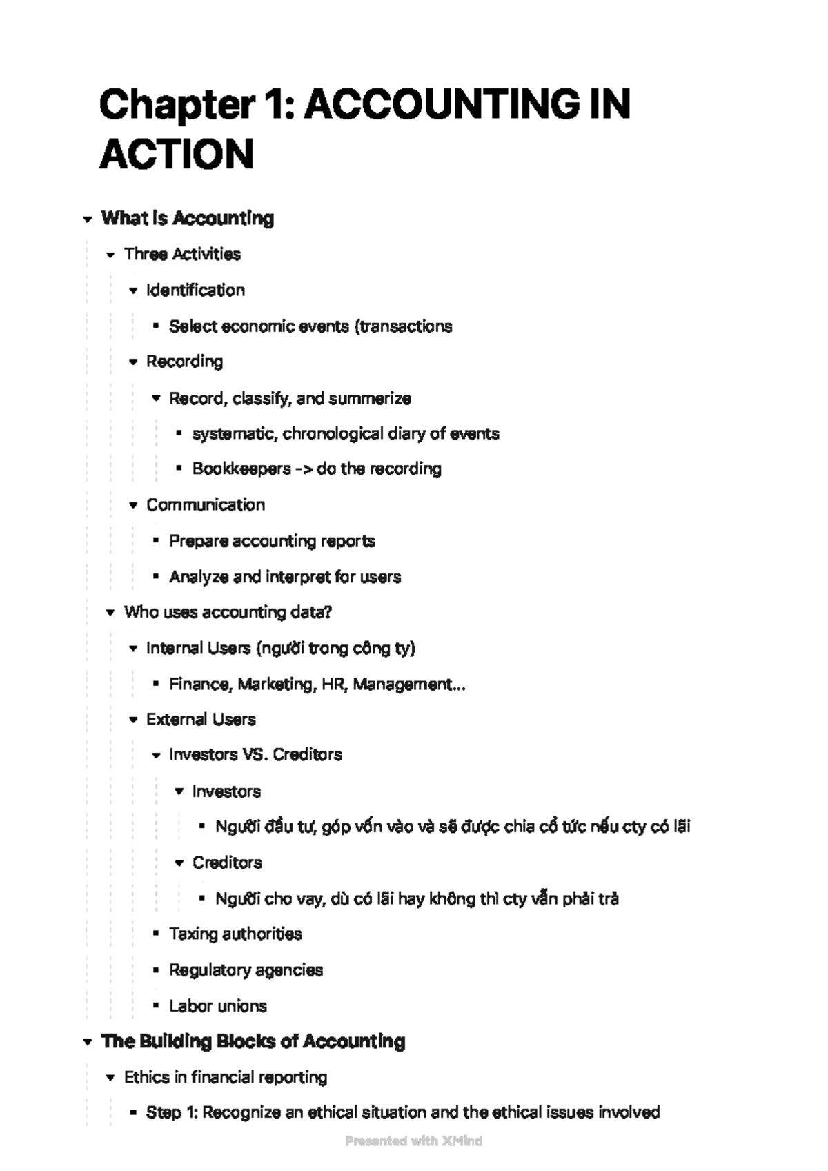 Accounting chap1 - Chapter 1: ACCOUNTING IN ACTION What is Accounting ...