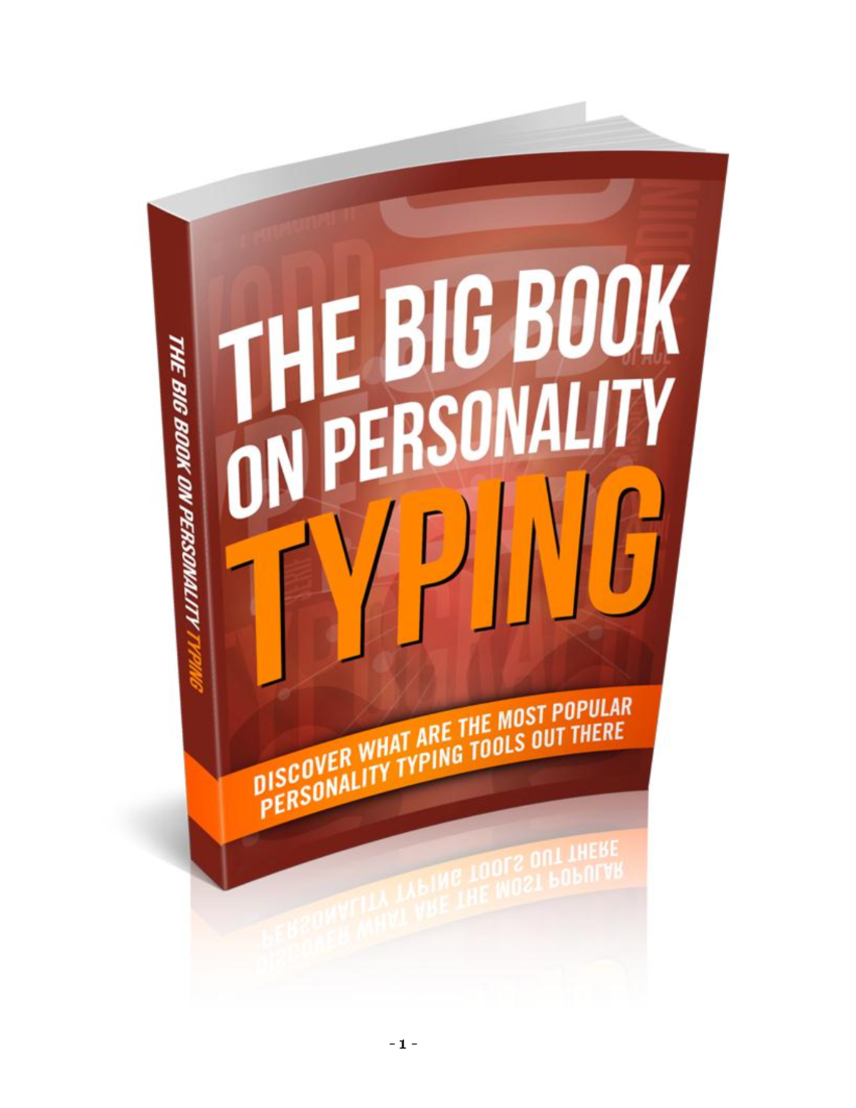 The Big Book on Personality Typing - Terms and Conditions LEGAL NOTICE ...