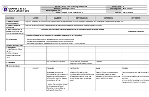 DLL Makabansa 2 Q1 W3 - its helpful for those students - GRADES 1 to 12 DAILY LESSON LOG School ...