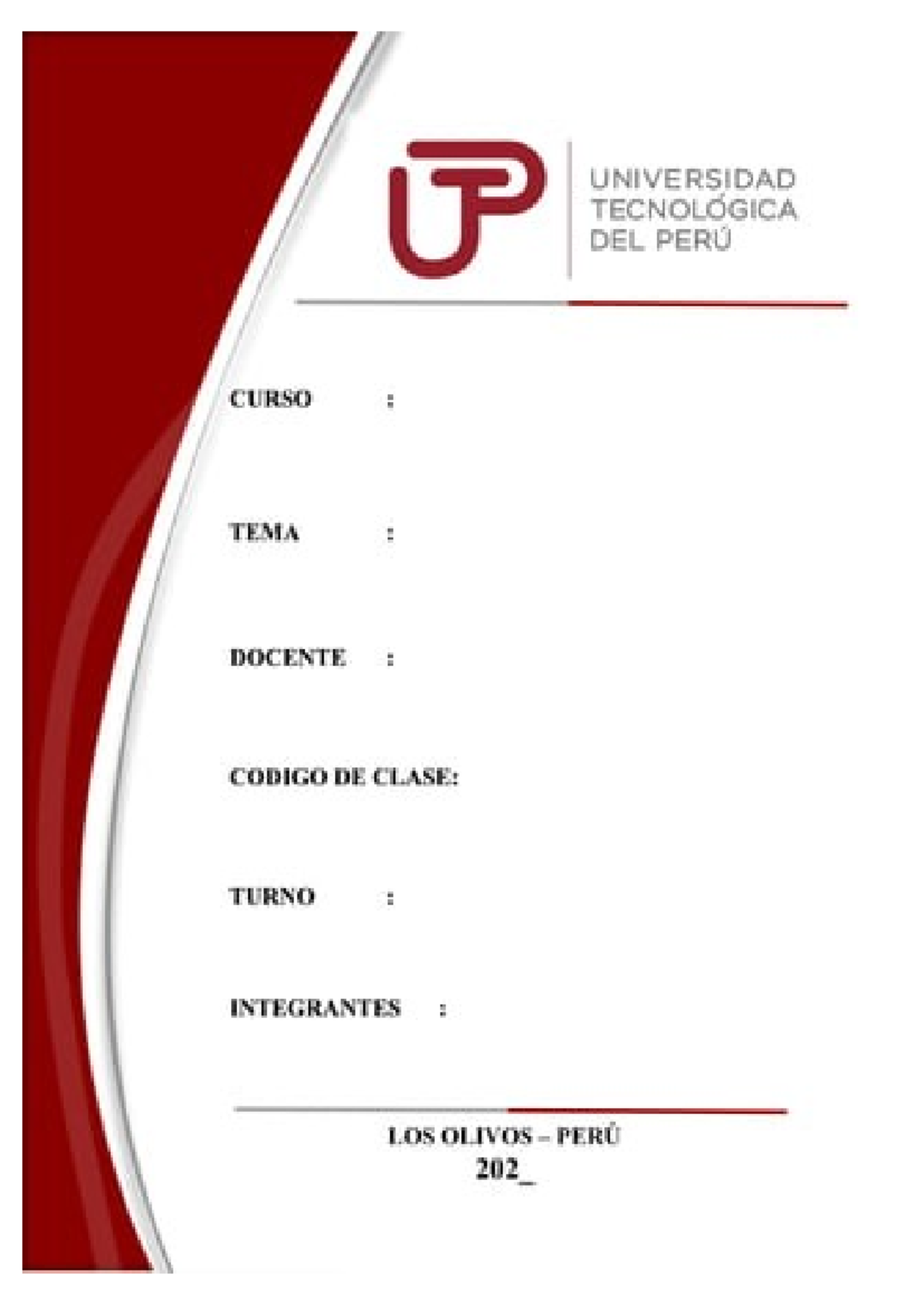 Caratula utp- google - Comprensión y redacción de textos - J ...
