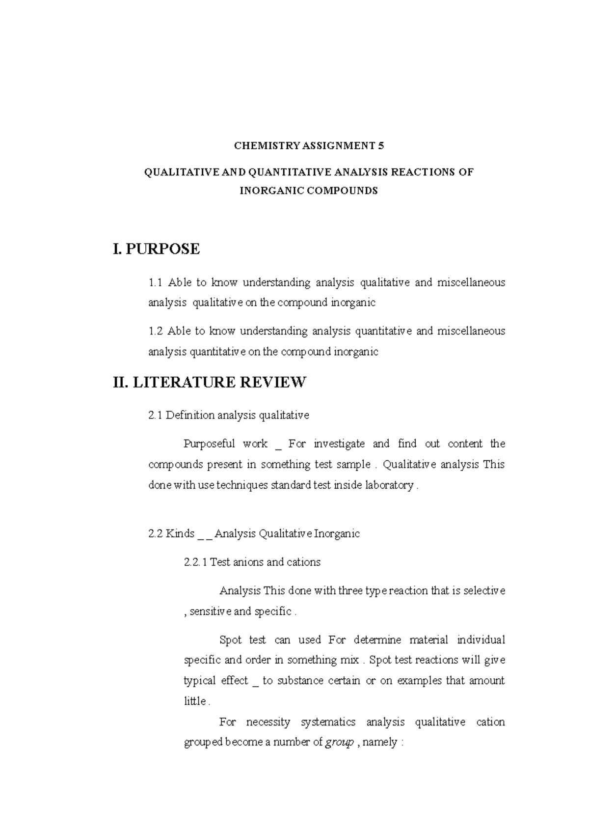 Understanding Analysis Quantitative CHEMISTRY ASSIGNMENT 5 understanding-analysis-quantitative-chemistry-assignment-5
