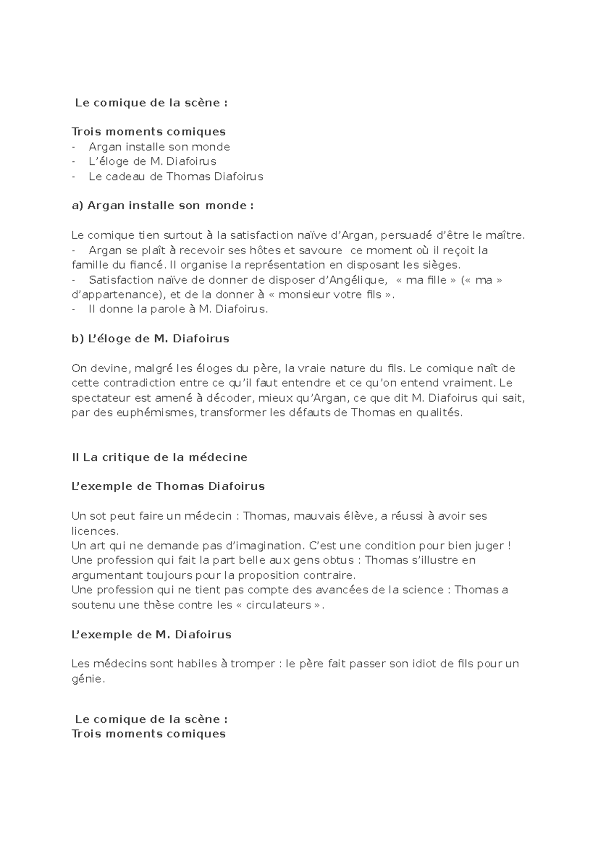 Le comique de la scène - zertbztbe - Le comique de la scène : Trois ...