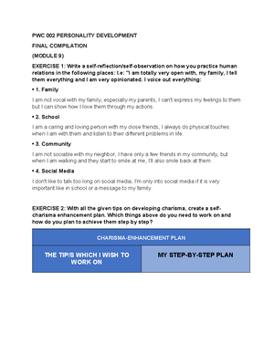 Weekly- Lesson-PLAN Personal-Physical-Development - BASIC EDUCATION ...