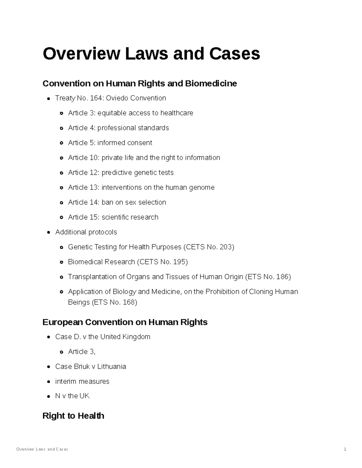 08b75919-d874-4b05-b331-10a3f2910bff Overview Laws and Cases - Overview ...