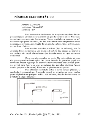 Eletrostatica - Eletrizacao - ELETROSTÁTICA - ELETRIZAÇÃO INTRODUÇÃO A ...