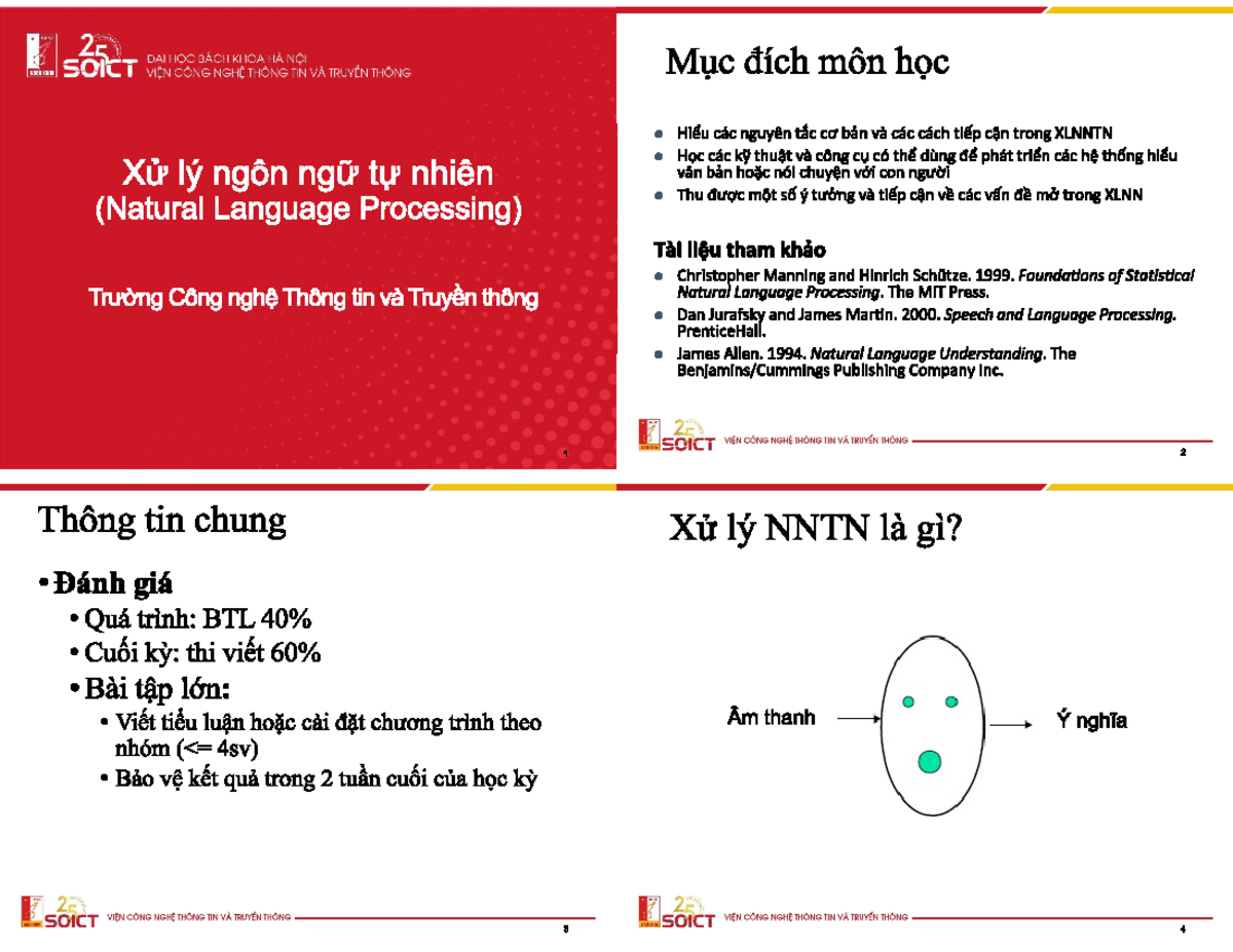 Nlp - slide - introduction to datascience - Studocu